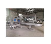 China Polish Mirror Polish Chocolate Enrobing Ice Cream Bars Extrusion Hardening Tunnel Production Line 15kw for sale