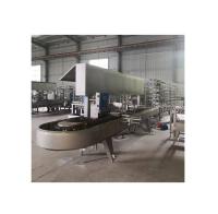 China Polish Mirror Polish Chocolate Enrobing Ice Cream Bars Extrusion Hardening Tunnel Production Line 15kw for sale