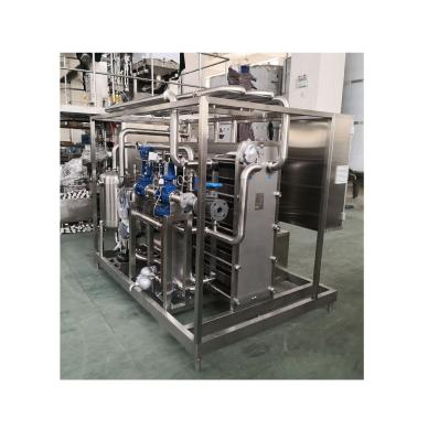 China Polish Mirror Polish 200L-300L/H Milk Pasteurizing Machine Plate Pasteurizer for sale