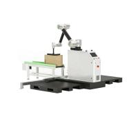 China 1200mm*1200mm Maximum Pallet Size Electric Driven Robot Palletizer for Packaging Bags for sale