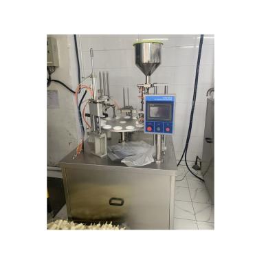 China Speed 2000 Cups Per Hour Ice Cream Filling Machine with 100% Accuracy for sale