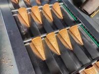 China Polish Mirror Polished Icecream Cone Cup Maker Production Line for Fast Production for sale