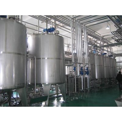 China 18000KG Food Beverage UHT Pasteurized Milk Production Line With Aseptic Package 2000L/H for sale