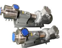 China Electric Power Source Industrial Food Sanitary Lobe Pump for High Viscosity Fruit Puree for sale