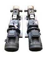 China Electric Power Source Industrial Food Sanitary Lobe Pump for High Viscosity Fruit Puree for sale