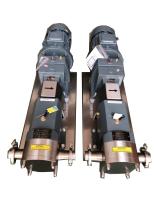 China Electric Power Source Industrial Food Sanitary Lobe Pump for High Viscosity Fruit Puree for sale