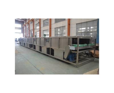 China Depend Machine Capacity Industrial Fruit Jam Jar Cooling Tunnel Pasteurizing Machine for sale