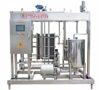 China Depend Machine Capacity Plate Juice UHT Sterilizer Milk Pasteurizer Machine in Polish for sale