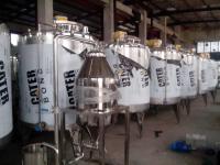 China 1000L/H Volume Fresh Goat Milk Vacuum Deaerator for Professional Milk Processing for sale