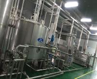 China Filling Accuracy 100% Beverage Machinery Plastic/SUS304 Belt Material Production Line for sale