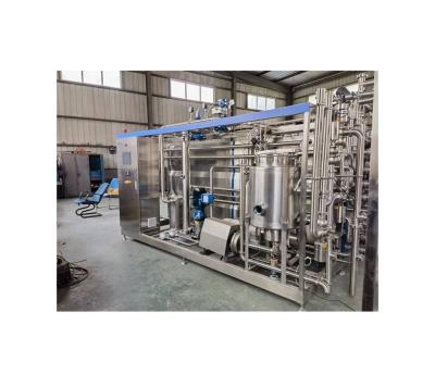 China 1 Dairy Processing Juice Drinks Tube Pasteurizer Machine Tubular Sterilizer for sale