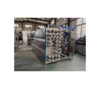 China PLC Controlled Tubular Pasteurizer for Flavoured Beverage Processing Line for sale