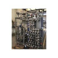 China Viscous Milk Sterilizer with 0.5-0.6 mpa Steam Pressure and 25C Outlet Temperature for sale