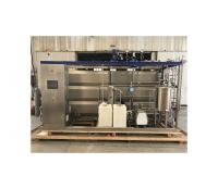 China Viscous Milk Sterilizer with 0.5-0.6 mpa Steam Pressure and 25C Outlet Temperature for sale