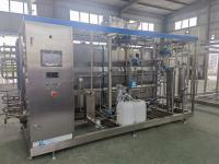 China Steam Pressure 0.5-0.6 mpa 3000L/H Tubular UHT Milk Sterilization Machine for Dairy for sale