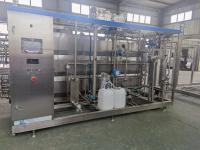 China Tubular Sterilizer 7.5 Kw Voltage 380V/440V for 1-5 Tons Per Hour Milk Beverage Fluids for sale