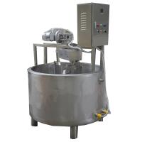 China Processing Line 500L Oval Shape Cheese Vat with 450 KG Capacity for sale