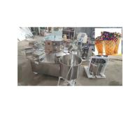 China Customized Voltage Rolled Sugar Cone Baking Machine for Newly Designed Ice Cream Cones for sale