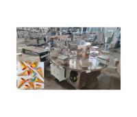China Customized Voltage Rolled Sugar Cone Baking Machine for Newly Designed Ice Cream Cones for sale