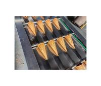 China 150kg/h Capacity Wafer Cone Baking Machine with Customized Voltage and Performance for sale