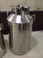 China 50L Milk Churn Food Sanitary Stainless Steel for Safe and Hygienic Dairy Production for sale