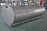 China 3000L Food Sanitary Stainless Steel Milk Transport Tank for Dairy Conveying Equipment for sale
