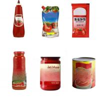 China Tomato Puree Making Machinery for Terminal Packaging Option 3 tinplate small packaging for sale