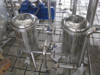 China Food Sanitary 3000L/H Milk Duplex Filter with Technology and SS304 Material for sale