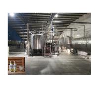 China Organic Soybean Milk Processing Line with Stainless Steel 304/316L Material for sale
