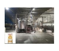 China Organic Soybean Milk Processing Line with Stainless Steel 304/316L Material for sale