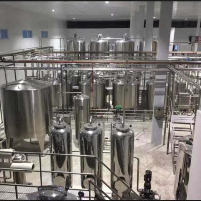 China 3000c/h Full Automatic Almond Milk Processing Plant with 250ml and 330ml Tin Package for sale