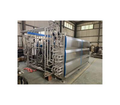 China PLC VTIS MILK INSTANT HEATING FOR DAIRY PROCESSING LINE CAPACITY 2T-30T PER HOUR for sale