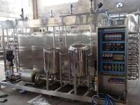 China Sterilizer Full Automatic 6000L/H UHT Tubular Milk Thermization Machine for Horse milk for sale