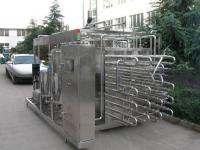 China Sterilizer Full Automatic 6000L/H UHT Tubular Milk Thermization Machine for Horse milk for sale
