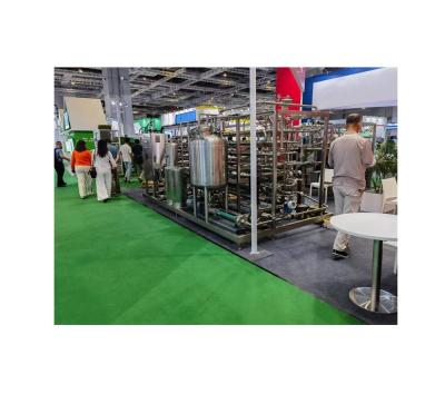 China 2500 KG Concentrate Juice Fruit Jam Tube in Tube Pasteurizer Polish Mirror Polished for sale