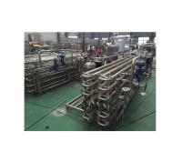 China Food Beverage Inlet Temperature 20-30°C Tomato Puree Mango Paste Making Machine UHT Tube in Tube Sterilizer for sale