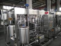 China 1000L/H Plate Milk Pasteurizer Machine with Sterilizer Temperature 115-135 Degrees for sale