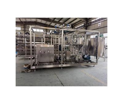 China Tube In Tube Pasteurization Machine for Tomato Paste at Inlet Temperature 20-30°C for sale