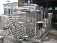China 220V/380V/415V/440V Industrial 2000L/H Dairy Milk Drinks Pasteuriser Machine Cow Milk for sale