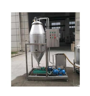 China 2.5-15kw Vacuum Degasser Tank for Milk Beverage Deaeration in Manufacturing Plant for sale