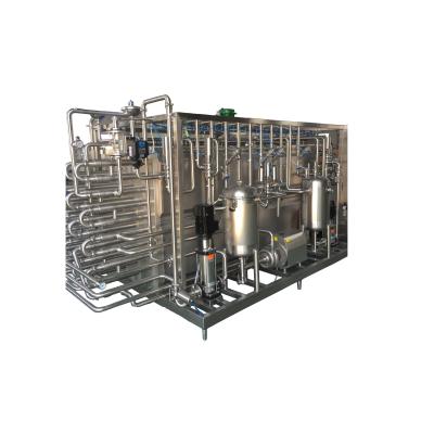China Full Automatic Tubular Type 6000L/H Aseptic Milk UHT Sterilizer for Milk Processing for sale