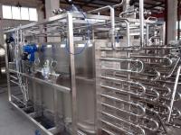 China Full Automatic Tubular Type 6000L/H Aseptic Milk UHT Sterilizer for Milk Processing for sale