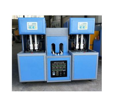 China 2021 Production Semi-automatic Two Cavity Bottle Making Machine for Blow Molding for sale