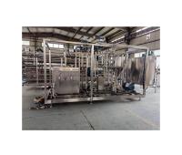 China Inlet Temperature 20-30°C Concentrate Fruit Puree Tube Tube Sterilizer Machine 2500 KG for sale