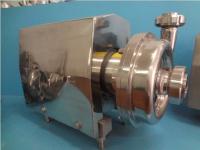 China 110V/220V/380V/415V/480V Voltage Food Sanitary SS316L Milk Centrifugal Pump for sale
