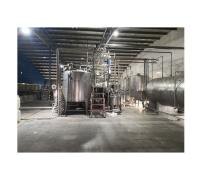 China PLC Soymilk Producing Machine Flavored Milk Processing Line with Stainless Steel 304/316L for sale