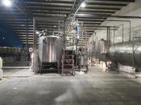 China PLC Soymilk Producing Machine Flavored Milk Processing Line with Stainless Steel 304/316L for sale