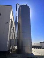 China Hygienic Storage Standards Refrigerated Silos with Agitator and Level Indicationmeter for sale