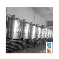 China Mirror Polished Milk Processing Line for Smooth and Consistent Oat Milk Production for sale