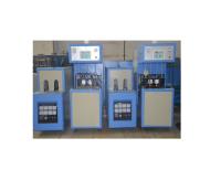 China 500ml PET Manual Blow Moulding Machine with 2000ml Hollow Part Volume and Performance for sale
